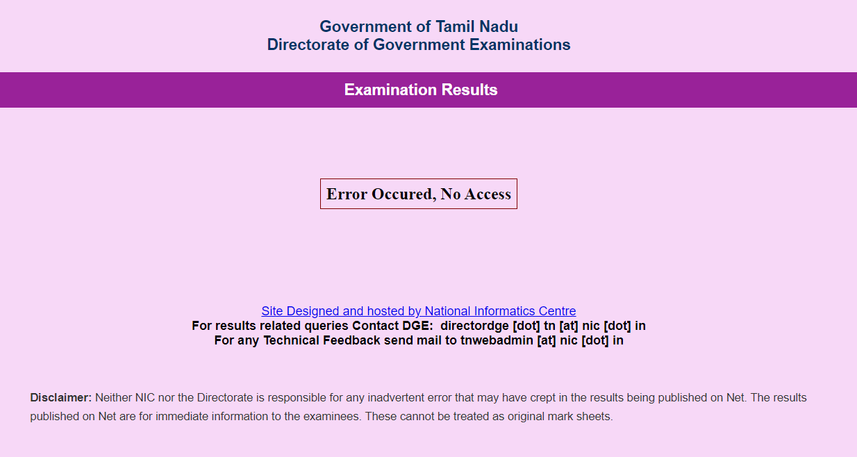 TN 12th Result 2023 அறிவித்தார்: Tamil Nadu HSE பின்விளைவு at tnresults.nic.in, dge.tn.gov.in ...